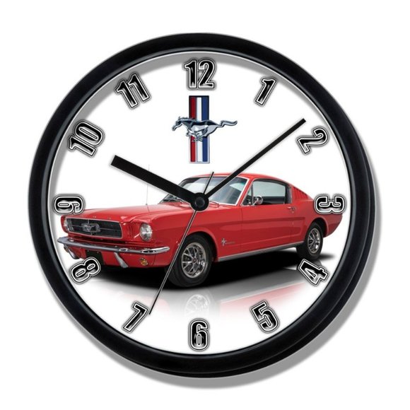 Clock | Wall Decor | 965 Ford Mustang Red Clock New | Poshmark